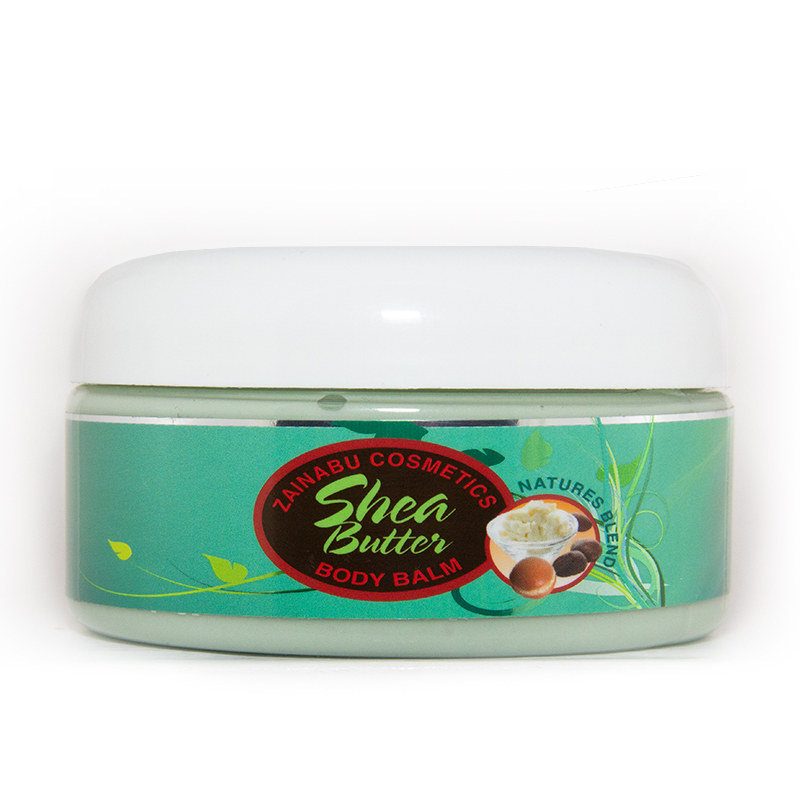 SHEA BUTTER BALM LEMONGRASS “NATURES BLEND” 8 OUNCES | Zainabu Cosmetics